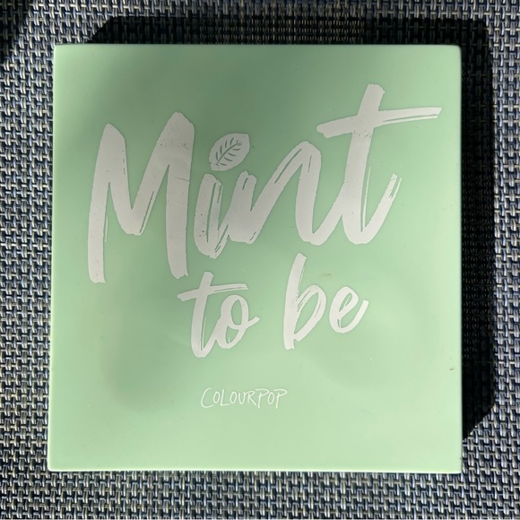 Colourpop | Makeup | Colourpop Mint To Be Eyeshadow Palette | Poshmark